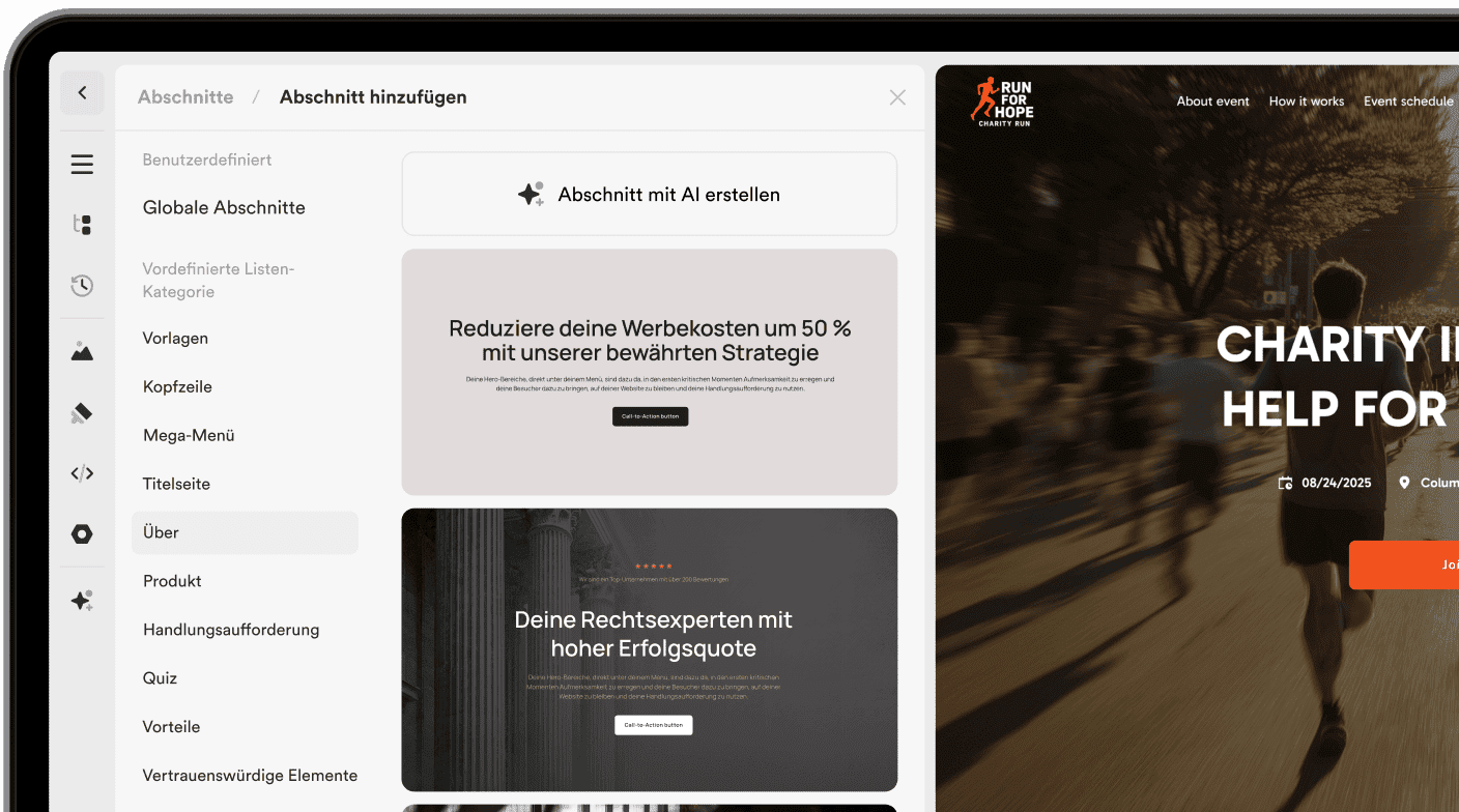 Onepage - Erstelle noch heute deine Seite. Genau so wie du sie dir ...