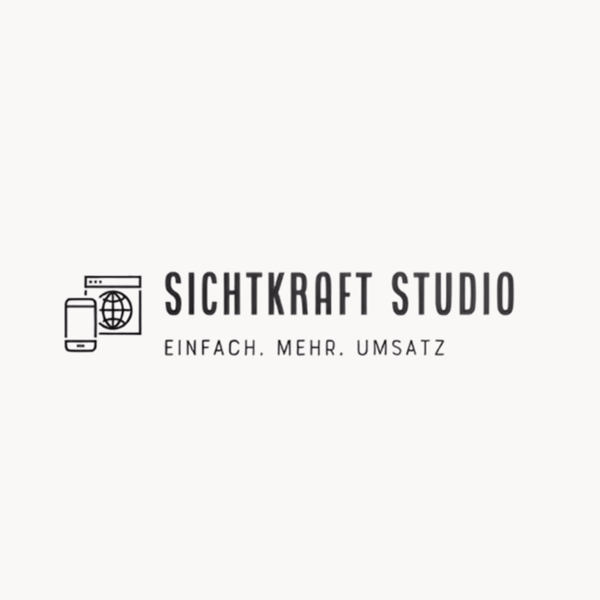 Sichtkraft Studio - ihr Partner für volle Auftragsbücher