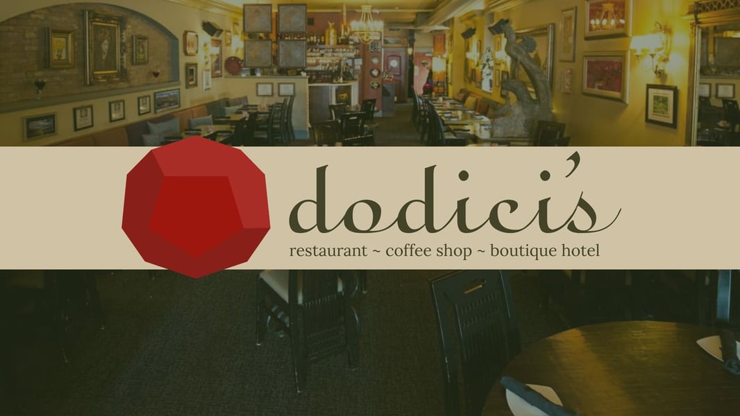 Cafe Dodici: Dinner Menu