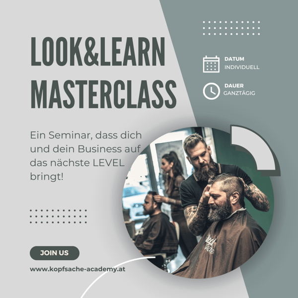 Look & Learn Masterclass: Verkaufsskills & Friseur-Insights