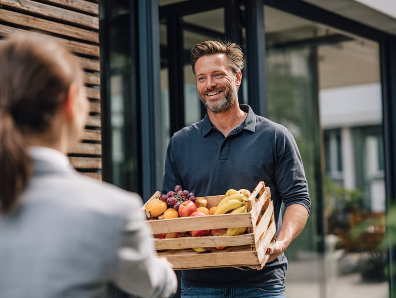 Obstkiste fürs Büro – Obstkorb-Abo mit regionaler Lieferung
