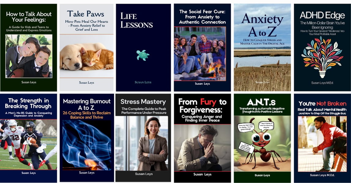 Susan Leys Books | Healthcare Burnout, Mental Health & ADHD