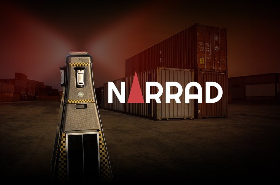 Effiziente Sicherheitslösung NARRAD – Autarker Videoalarmturm