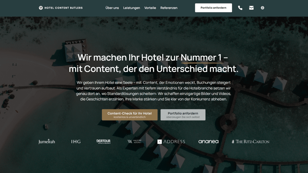 Agentur für Hotel-Content & visuelles Storytelling – Hotel Content Butlers