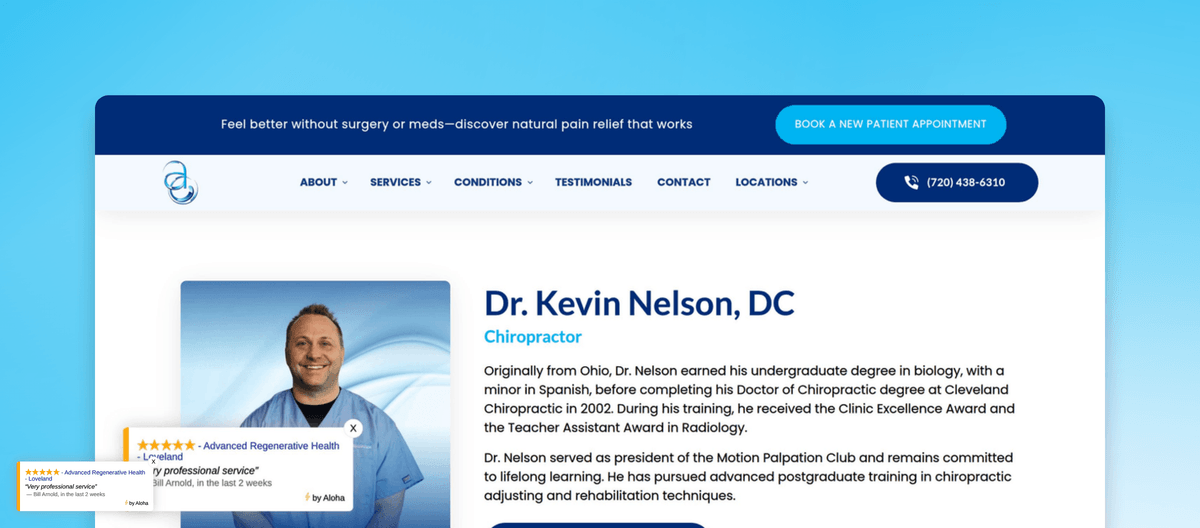 Dr. Kevin Nelson, DC
