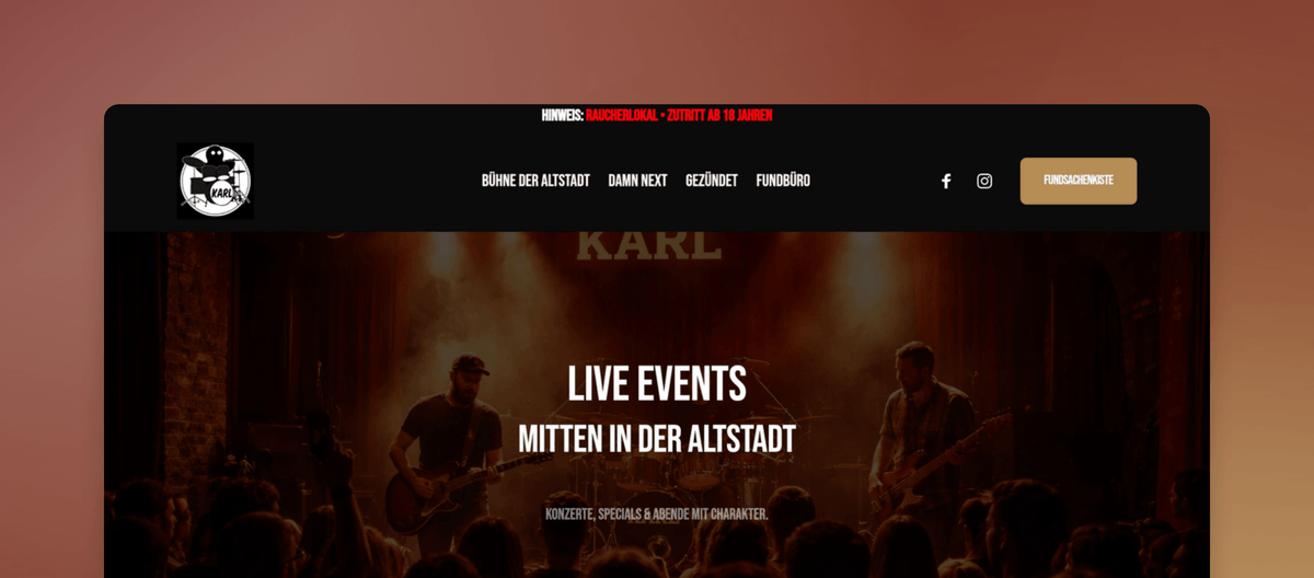 Dein KARL HD: Events & mehr – Raucherlokal ab 18 | DEIN KARL
