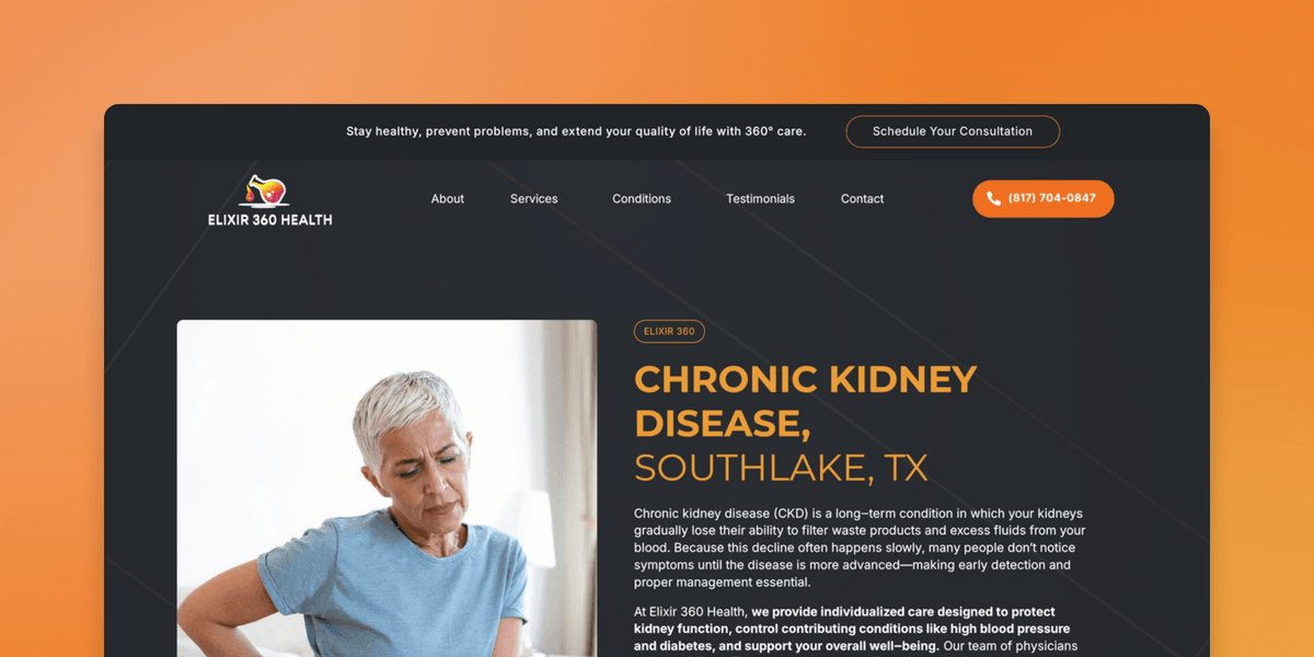 Kidney Disease Treatment Doctor in Southlake, TX