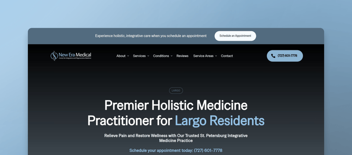 Holistic Medicine Largo | New Era Medical