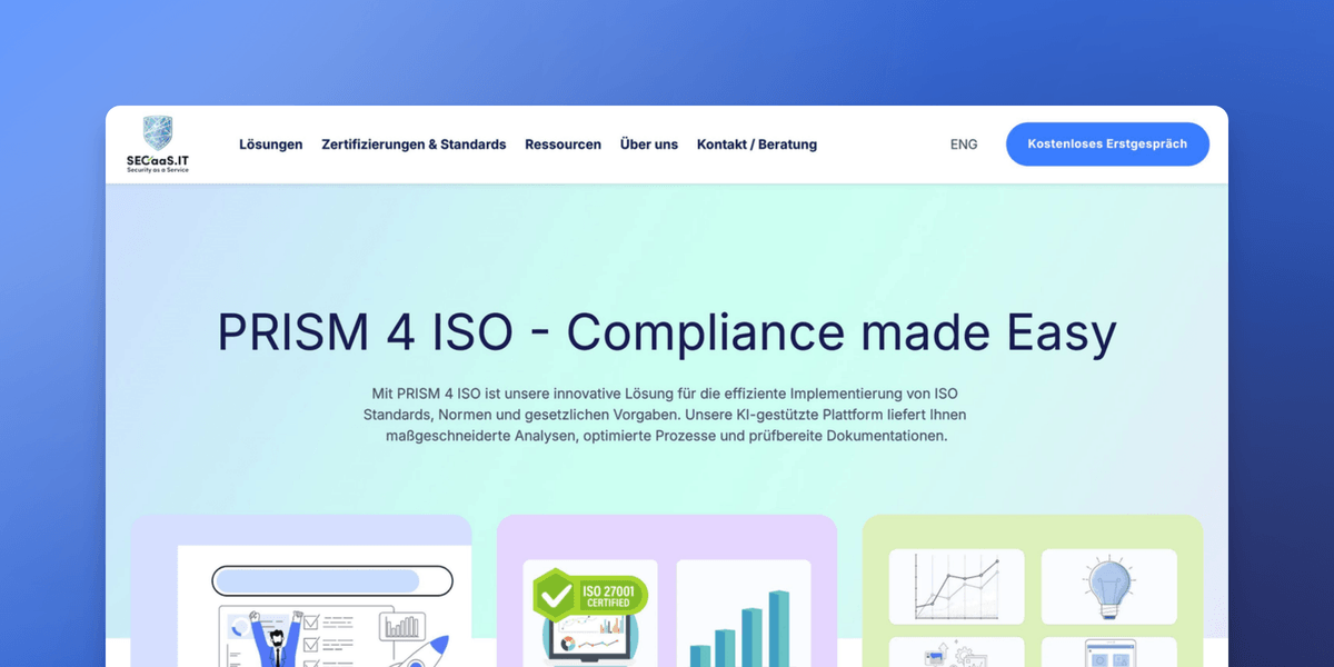 Interne Lösungen - PRISM 4 ISO