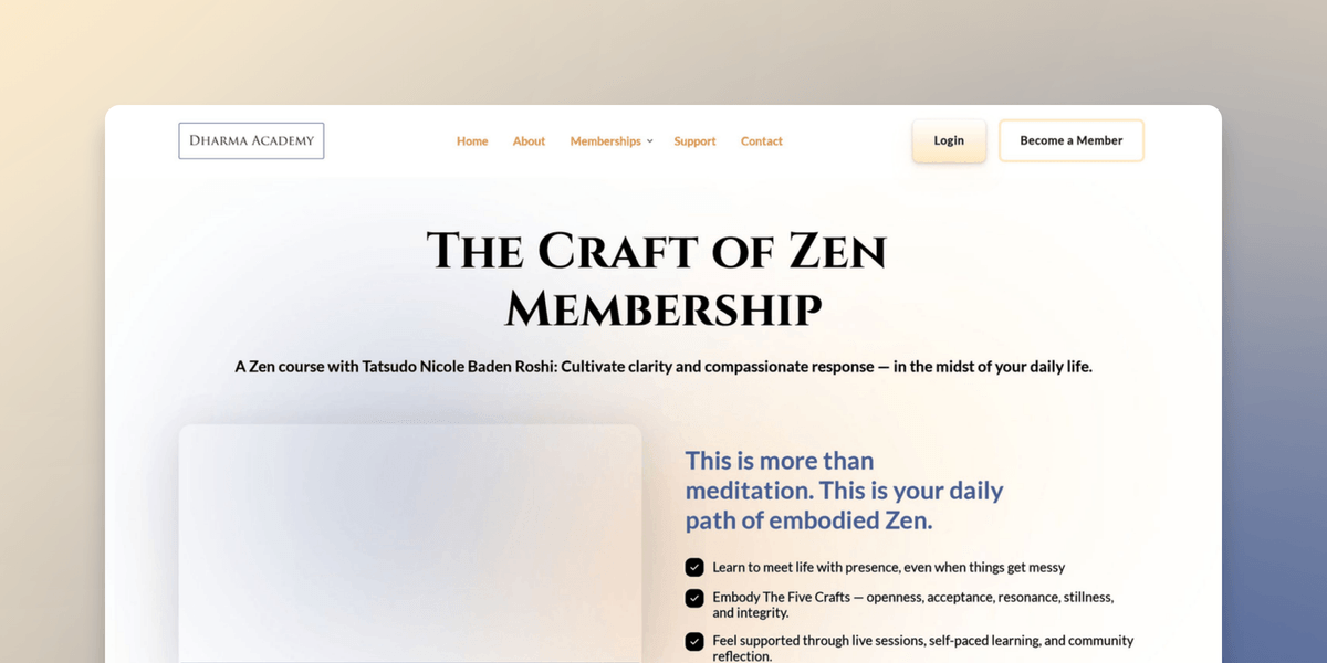 Craft of Zen Program