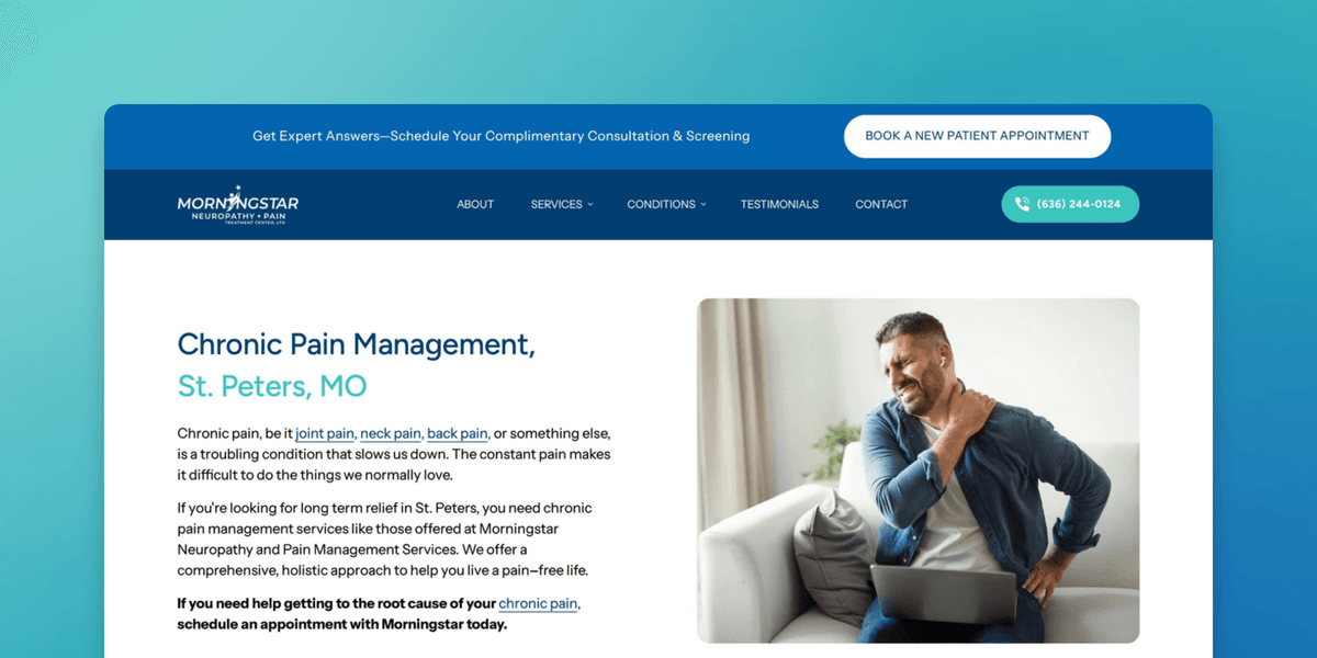 Pain Management in St Peters MO | Morning Star