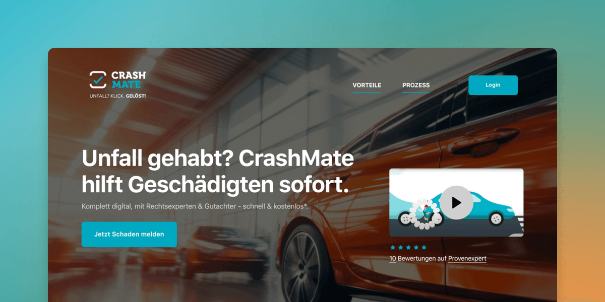 CrashMate - Unfall? Klick. Gelöst!