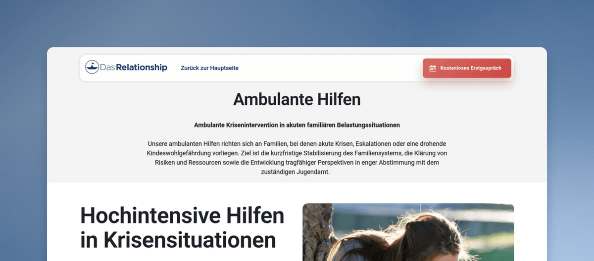 Ambulante Hilfen