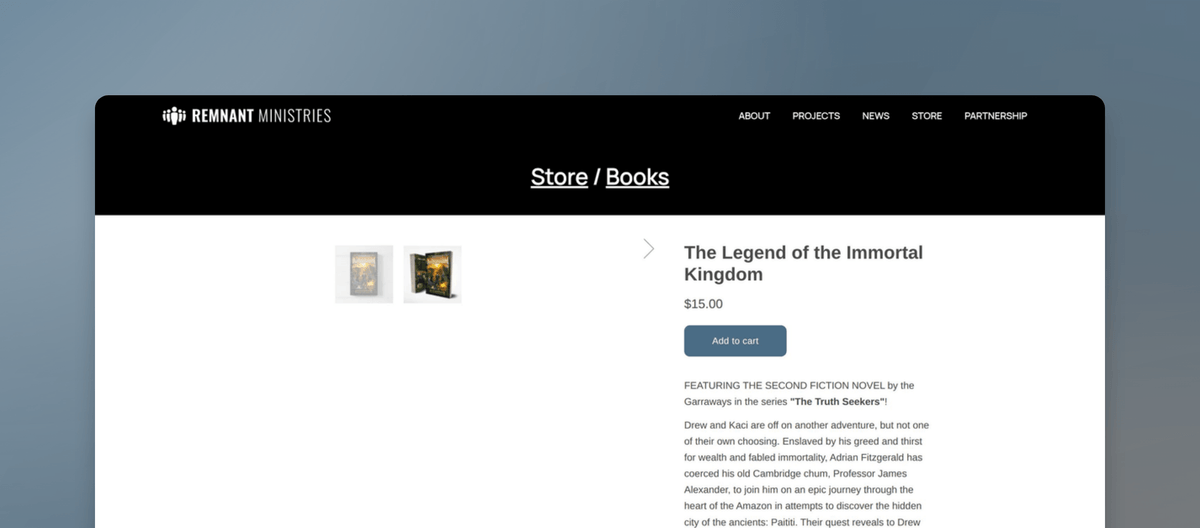 The Legend of the Immortal Kingdom