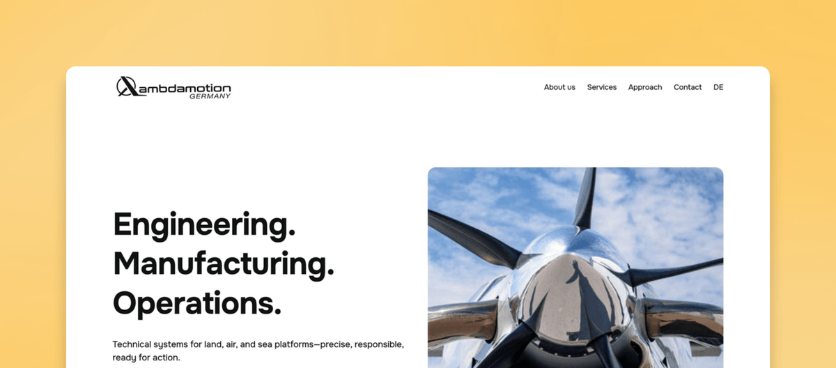 LambdaMotion Germany – Technical Systems & Operations