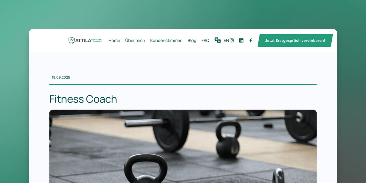 Fitness Coach