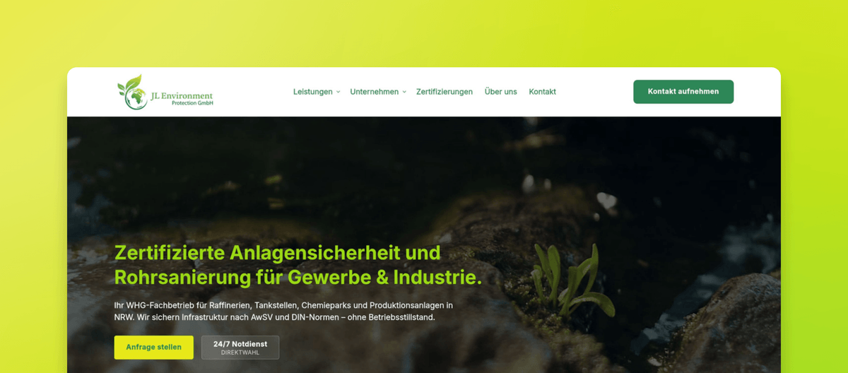 Zertifizierte Anlagensicherheit & Rohrsanierung | Lippek