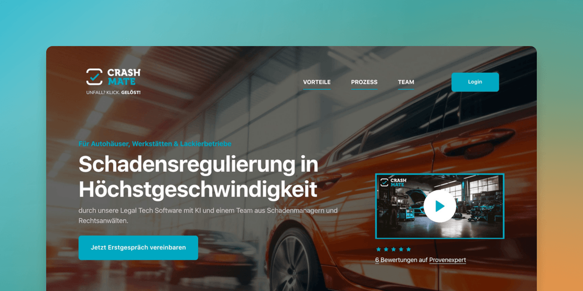 CrashMate - Unfall? Klick. Gelöst!