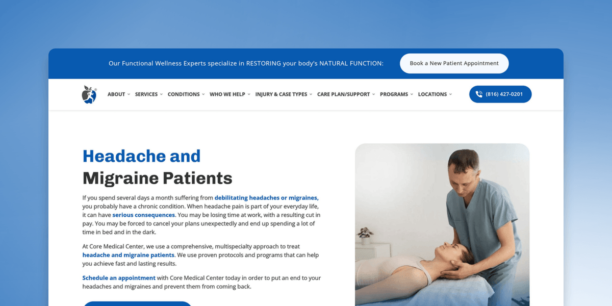 Migraine Treatment & Headache Doctor in Greater Kansas City