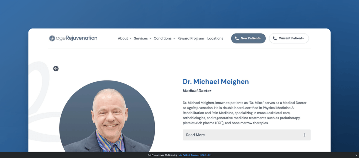 Dr. Michael Meighen, MD | AgeRejuvenation